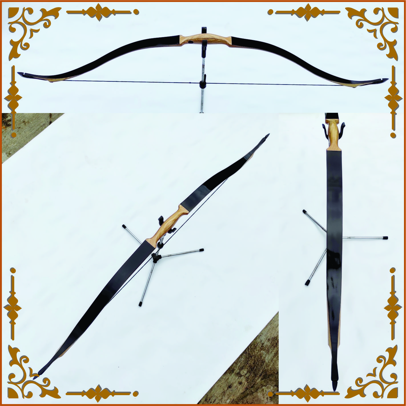 Busur Turkish Laminasi DIPONEGORO Core Bambu - Allawn Archery